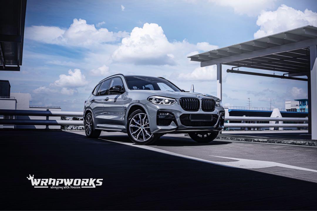 Bmw X3 Nardo Grey Full Wrap (Car Wrapping), Car Accessories ...