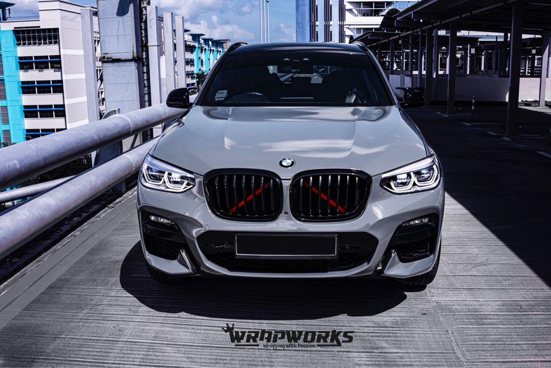 Bmw X3 Nardo Grey Full Wrap (Car Wrapping), Car Accessories ...