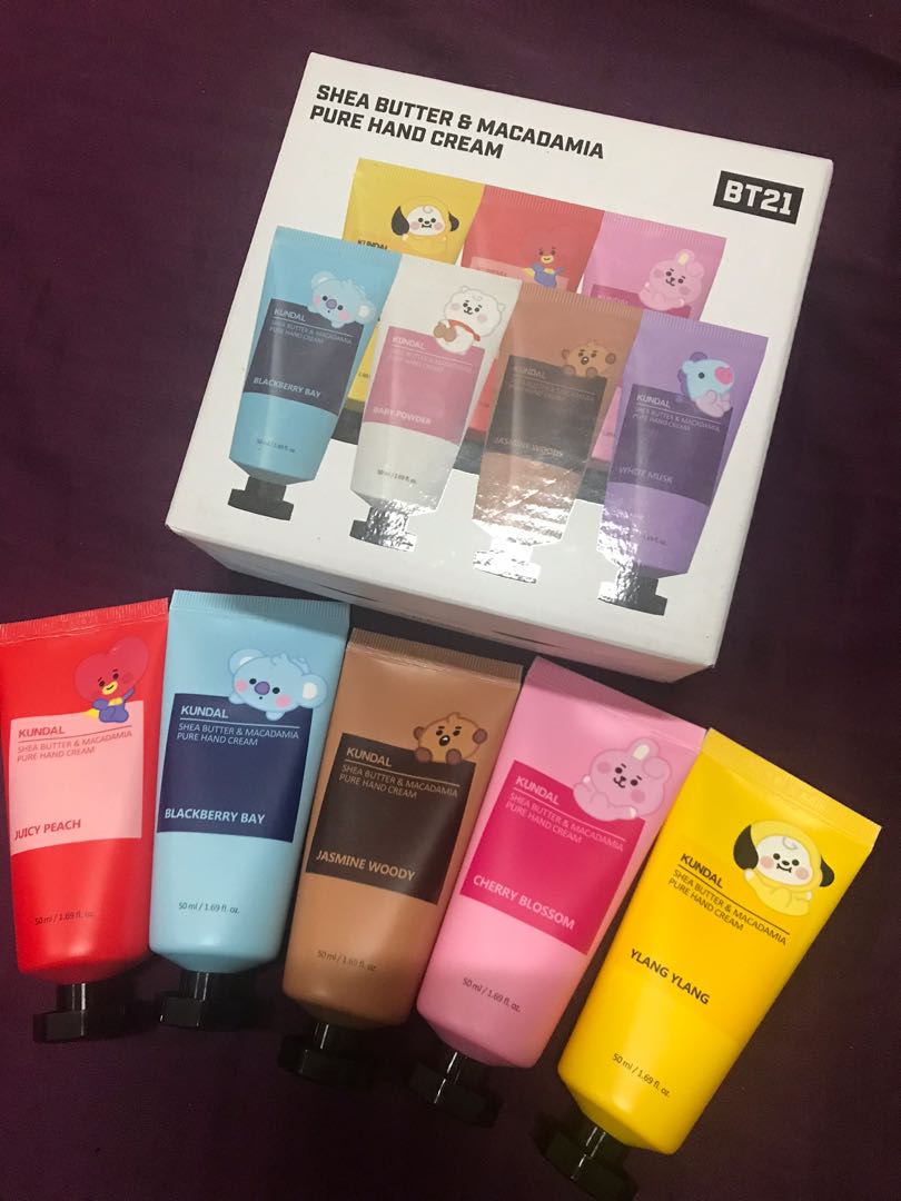 BT21 Shea Butter & Macadamia Pure Hand Cream, Beauty & Personal Care ...