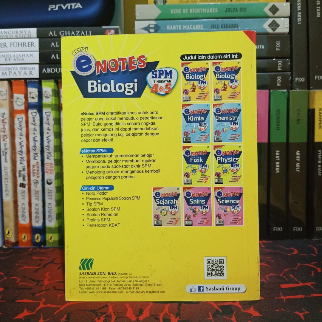 Buku rujukan spm - BIO , KIMIA , FIZIK, Hobbies & Toys, Books ...