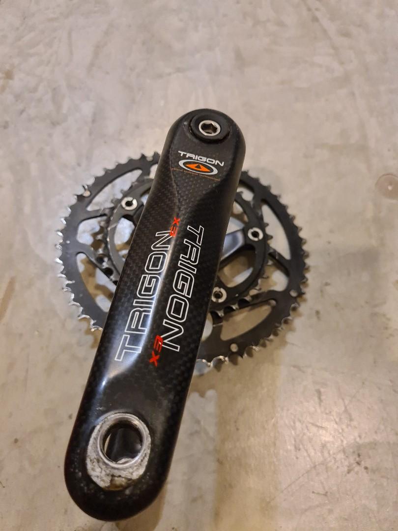 Carbon Trigon EX crankset roadbike, Sports Equipment, Bicycles & Parts ...
