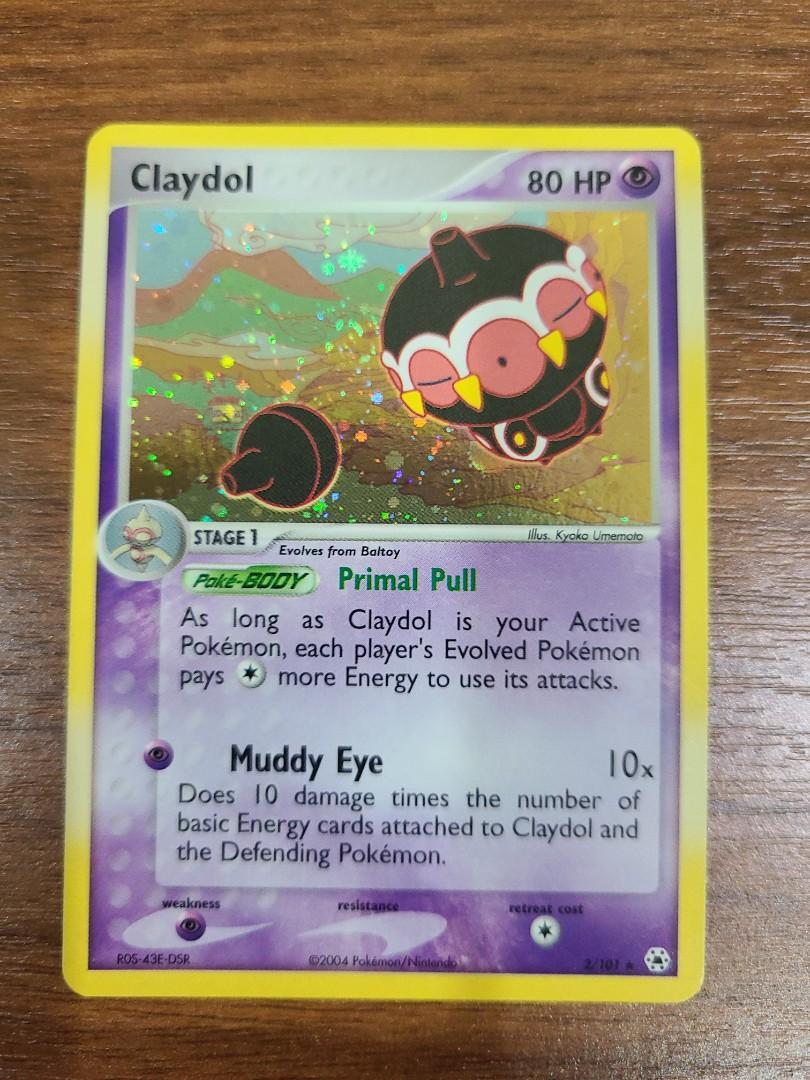Claydol 2/101 Holo Rare EX Hidden Legends Pokemon Card Game TCG on Carousell