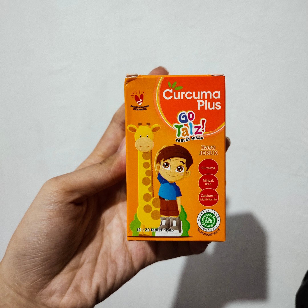 Curcuma Plus - Go Talz - Isi 20 Tablet, Bayi & Anak, Lainnya di Carousell