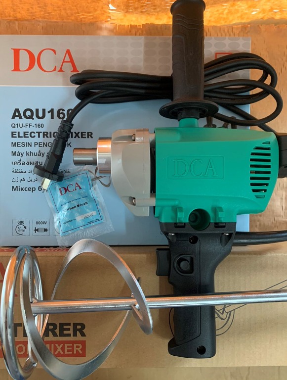DCA AQU160 Electric Mixer, Commercial & Industrial, Construction Tools ...