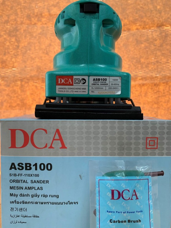 DCA ASB100 Orbital Sander (1/4 Sheet), Commercial & Industrial ...