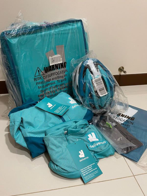 Deliveroo kit, Motorcycles, Motorcycle Accessories on Carousell