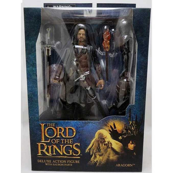 Diamond Select Toys The Lord of The Rings: Aragorn Action Figure on ...