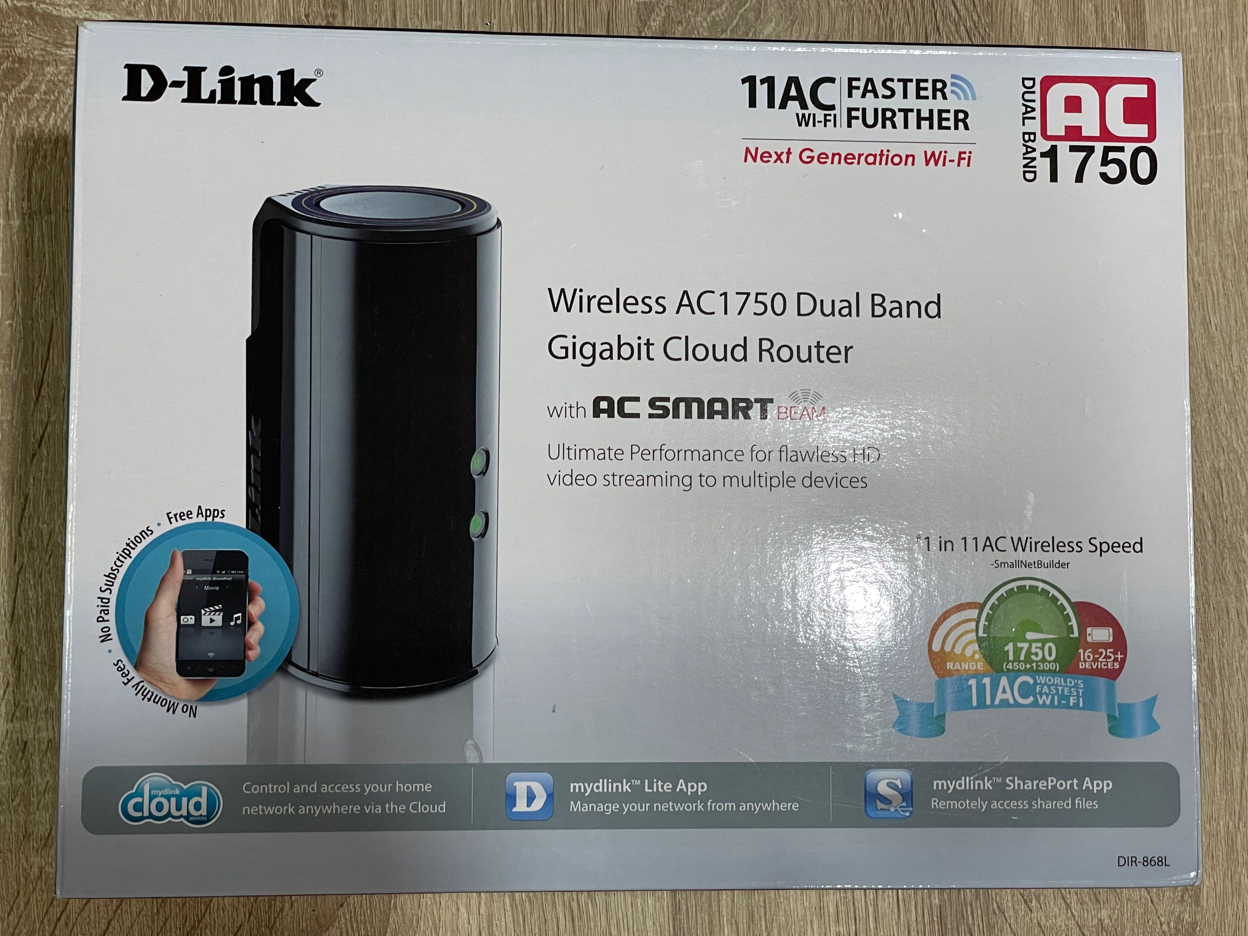 Dlink AC1750 Dual-Band WI-FI Gigabit Router, Computers & Tech, Office ...