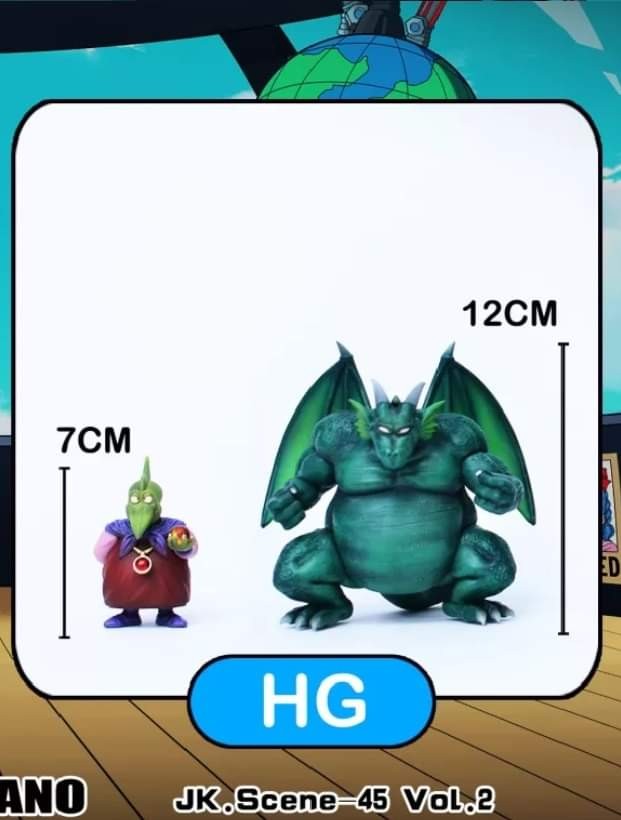 Dragonball JacksDo Piccolo Family Vol 2 HG scale Cymbal & Piano resin ...