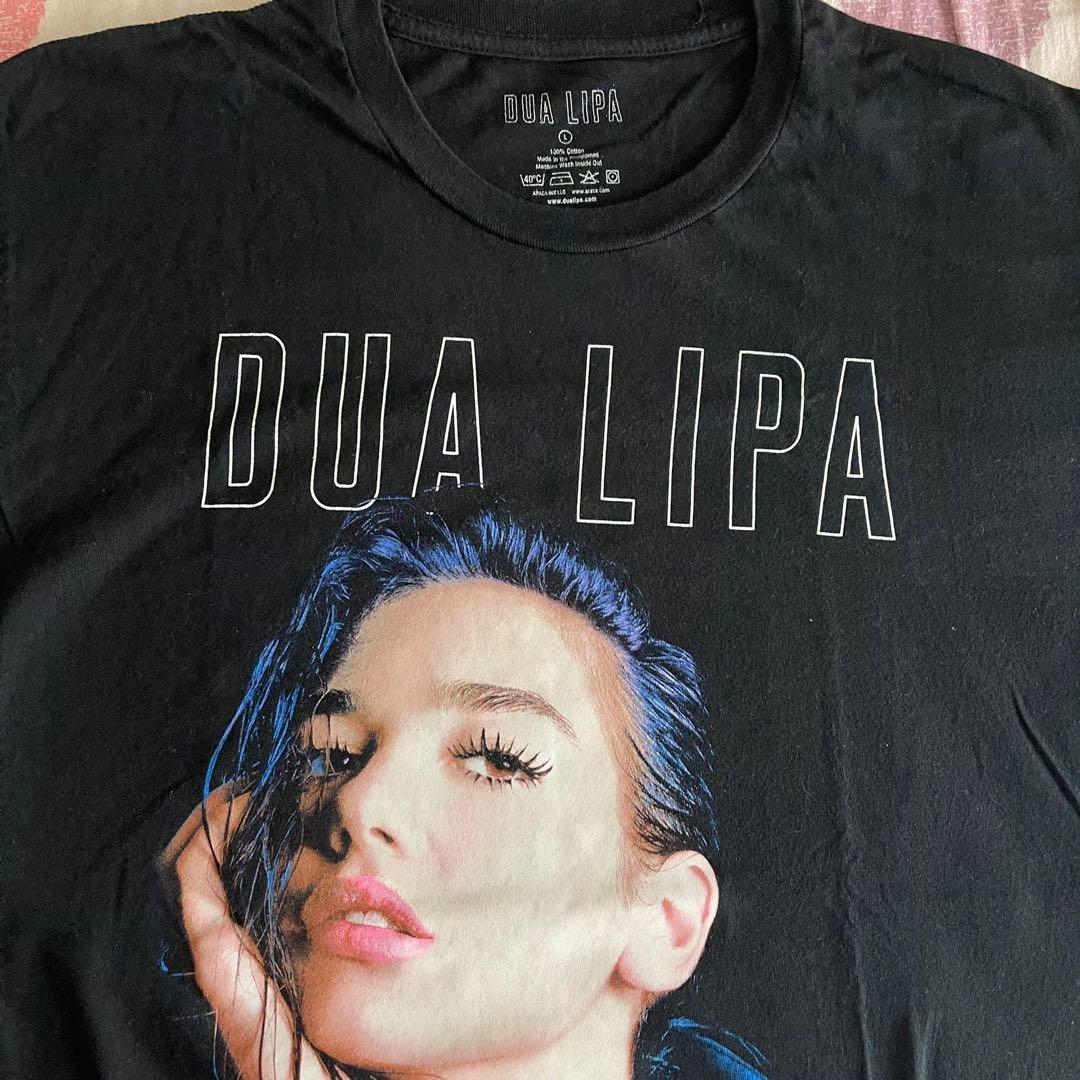 DUA LIPA Official merch shirt Vintage concert tee Large, Men's Fashion ...