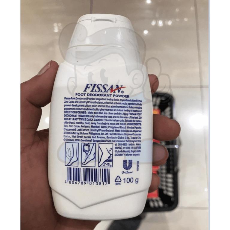 Fissan Foot Deodorant Powder (2 x 100g), Beauty & Personal Care ...