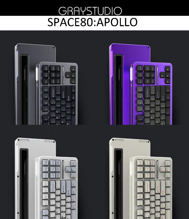 Gray Studio Space80: Apollo Keyboard Kit (Brand New / Sealed ...