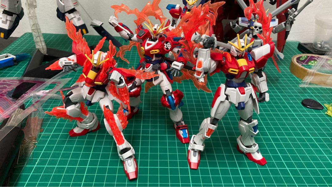 Gundam build fighter set on Carousell