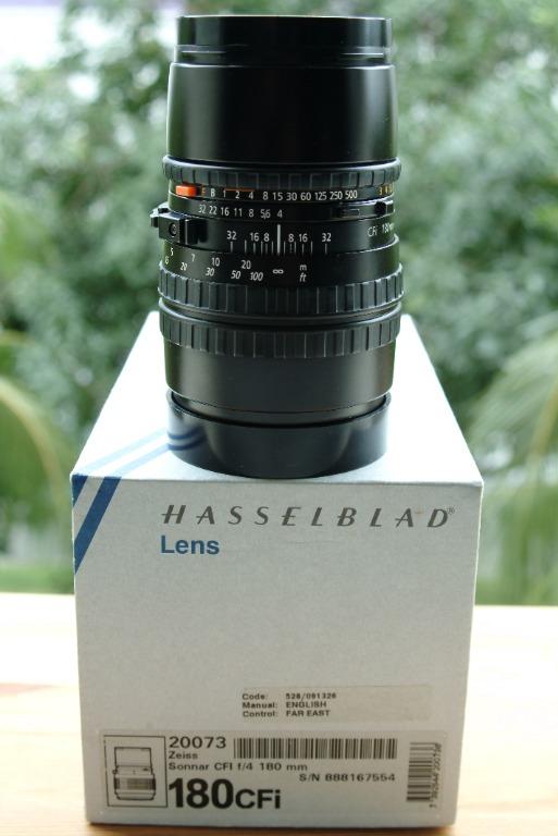 HASSELBLAD CFI 180mm F:4 LENS with 13 ADAPTER WHICH MADE IN GERMANY BY ...