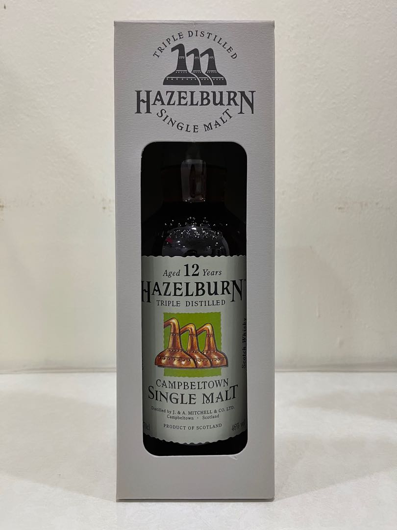 Hazelburn 12 Year Old,70cl,46%, Food & Drinks, Beverages on Carousell