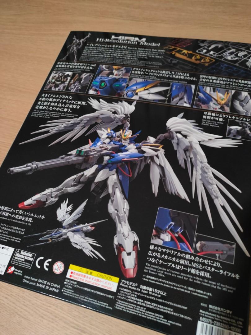 Hi-Resolution Model HiRM 1/100 Wing Gundam Zero EW, Hobbies & Toys ...