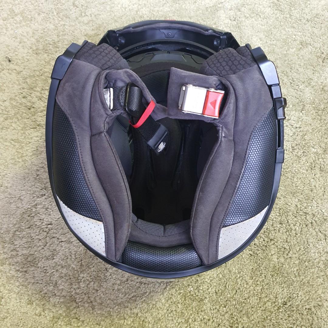 HJC RPHA-90 Solid Modular Motorcycle Helmet, Motorcycles, Motorcycle ...