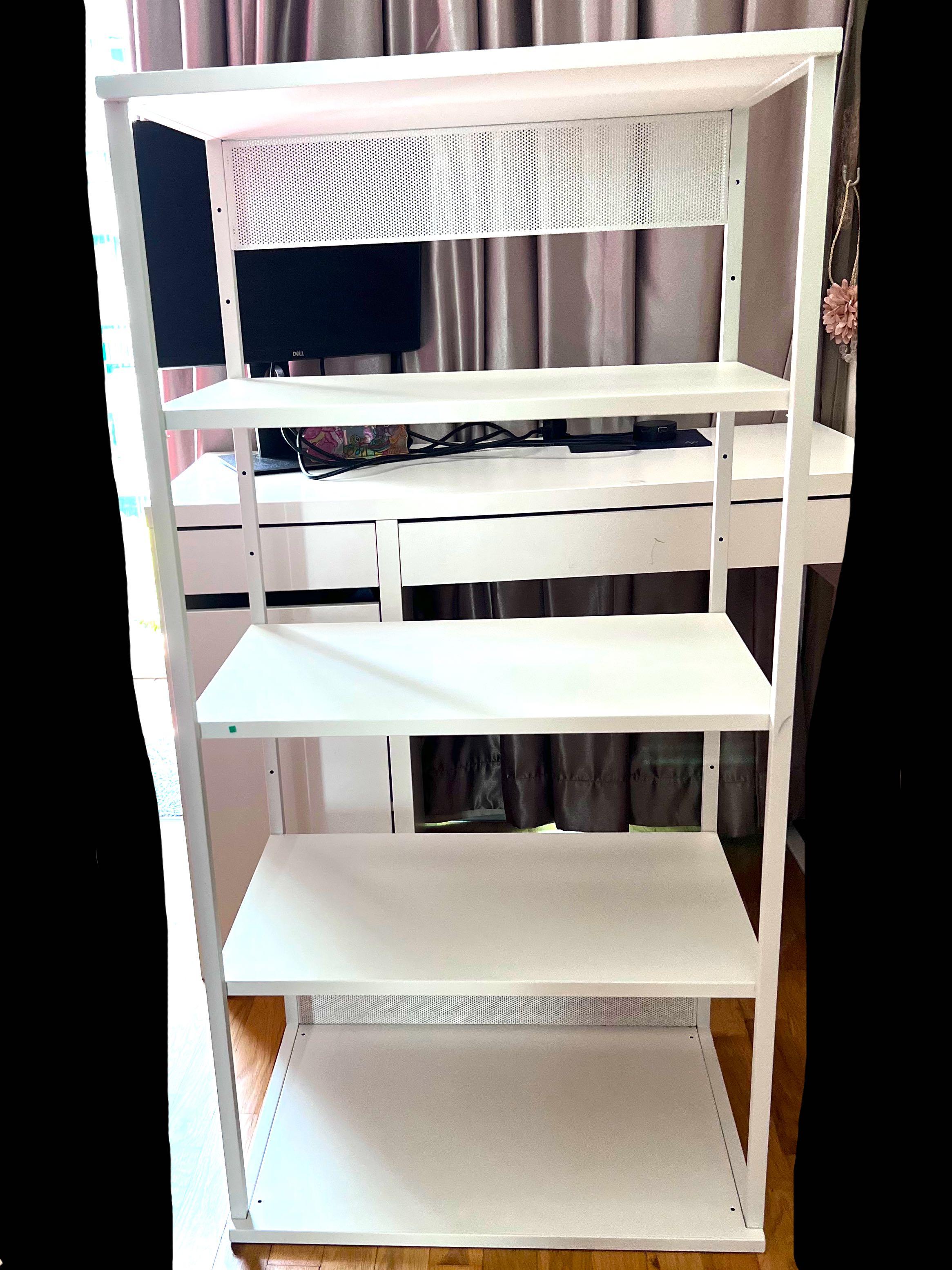 Ikea platsa open shelving unit in white, Furniture & Home Living ...