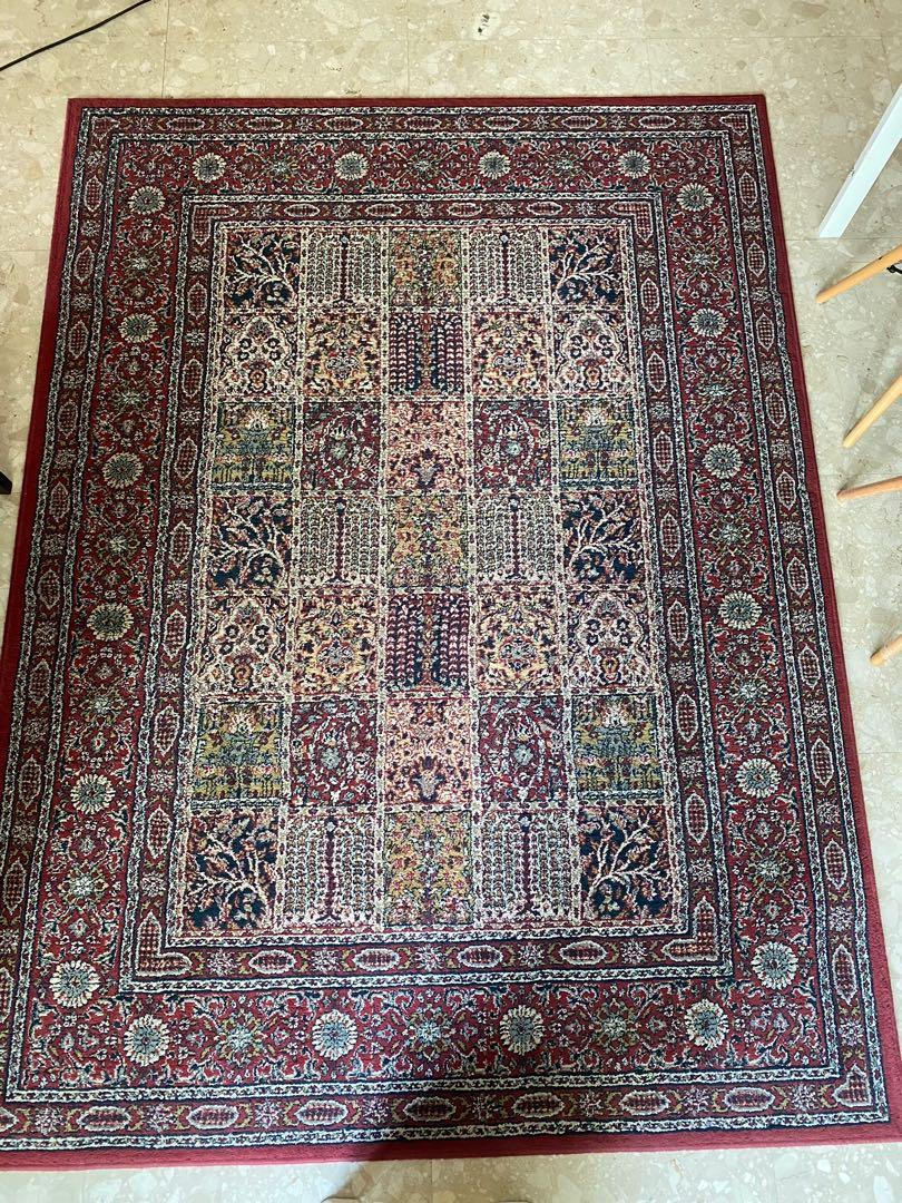 IKEA VALBY RUTA LOW PILE RUG, Furniture & Home Living, Home Decor ...