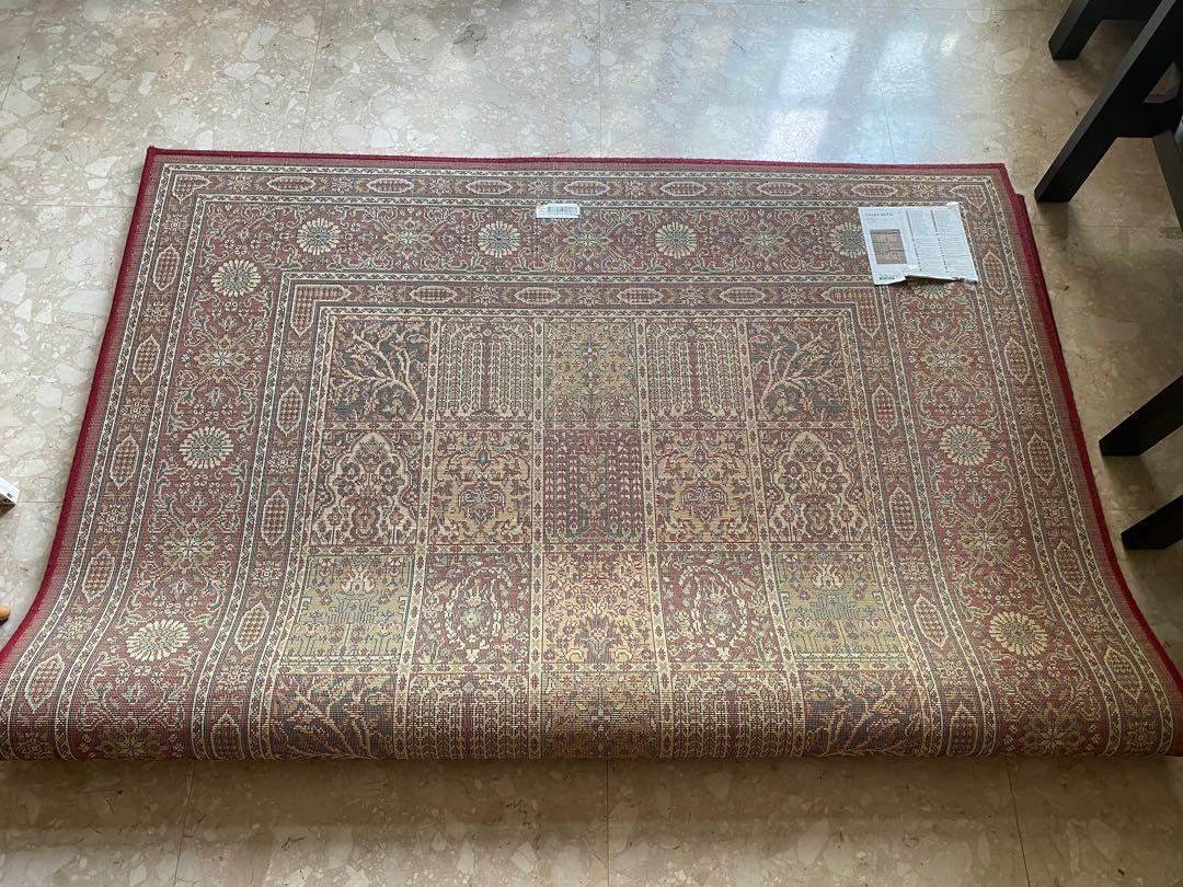 IKEA VALBY RUTA LOW PILE RUG, Furniture & Home Living, Home Decor ...
