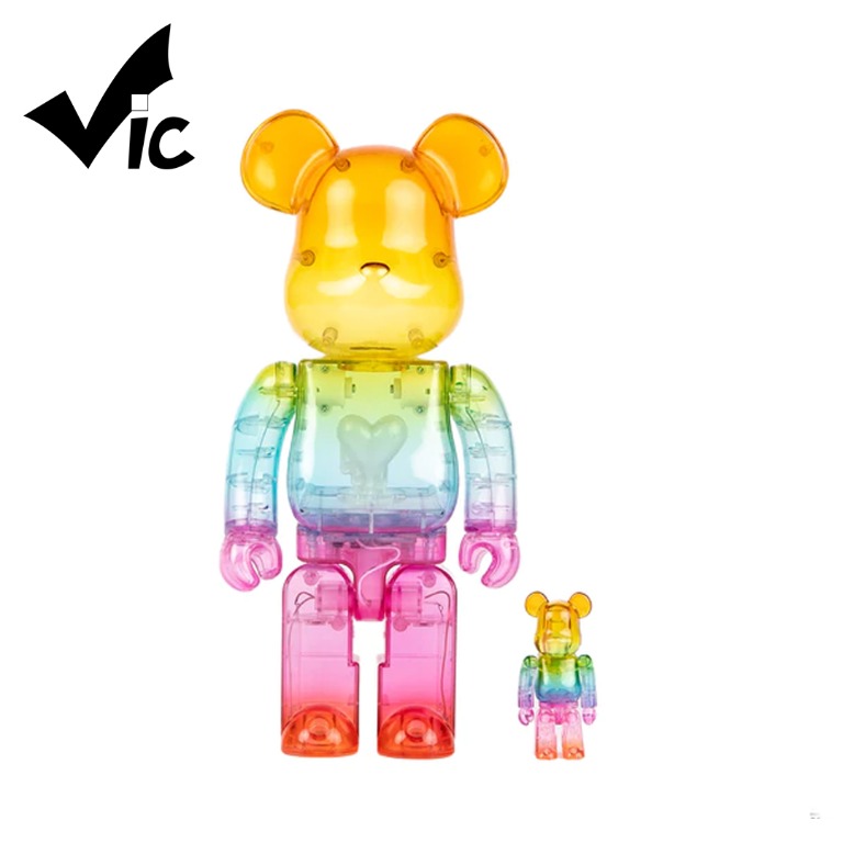 [Ready Stock] - BEARBRICK Emotionally Unavailable GRADIENT 100% & 400% ...