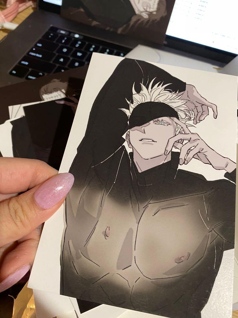 JUJUTSU KAISEN JJK THERMAL POSTCARDS, Hobbies & Toys, Memorabilia ...