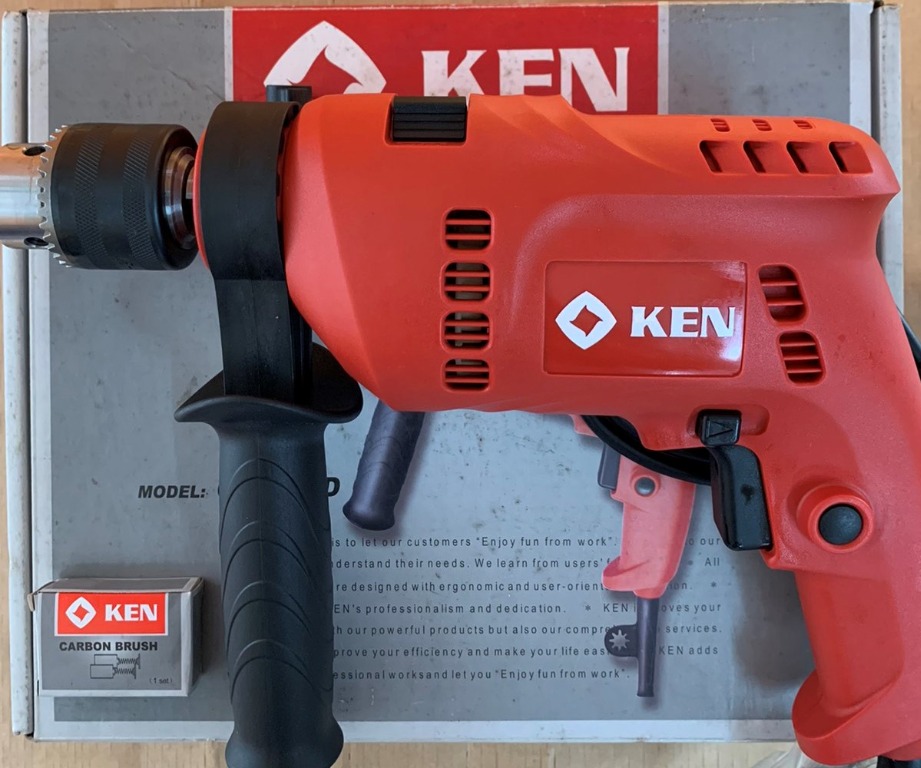 Ken 6913ERD Impact Drill, Commercial & Industrial, Construction Tools ...