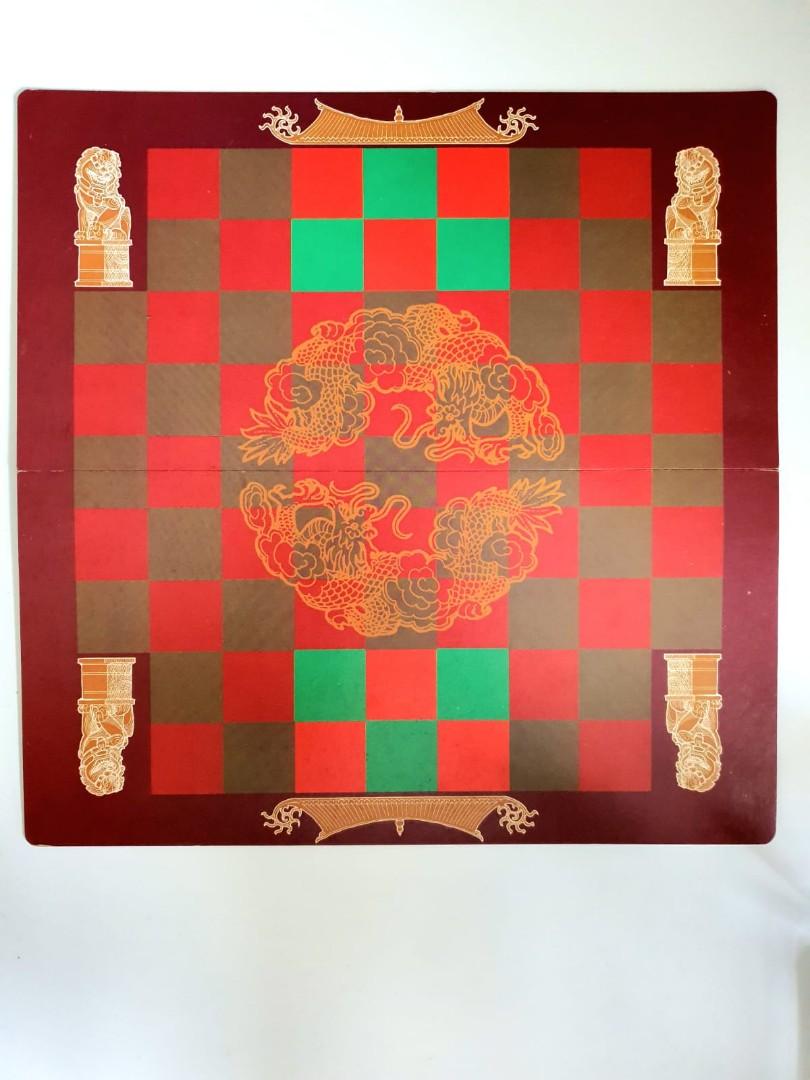 Vintage Kung Fu Chess The Ying Yang Way 1970s copyright by Sime Darby ...