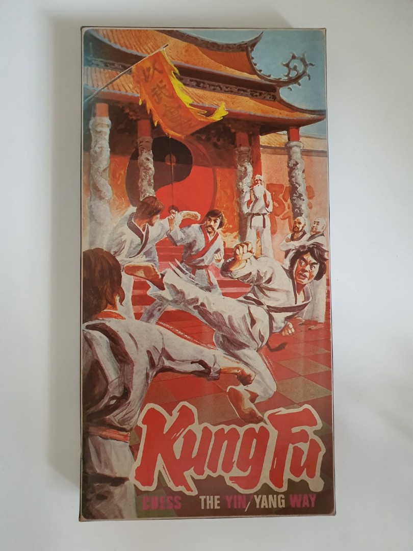 Vintage Kung Fu Chess The Ying Yang Way 1970s copyright by Sime Darby ...