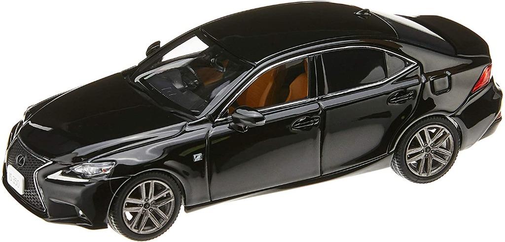 Kyosho Lexus IS350 F SPORT Diecast Model Car, 1/43 Scale, Black ...