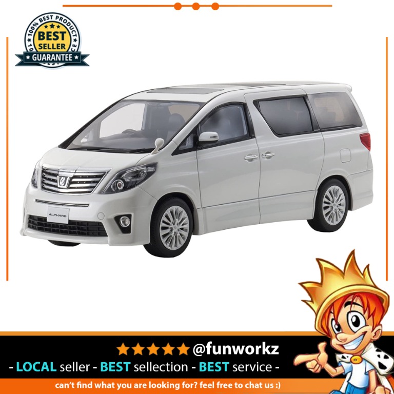 Kyosho Samurai Toyota Alphard 350SC Z20 Diecast Model Car, 1/18 Scale ...