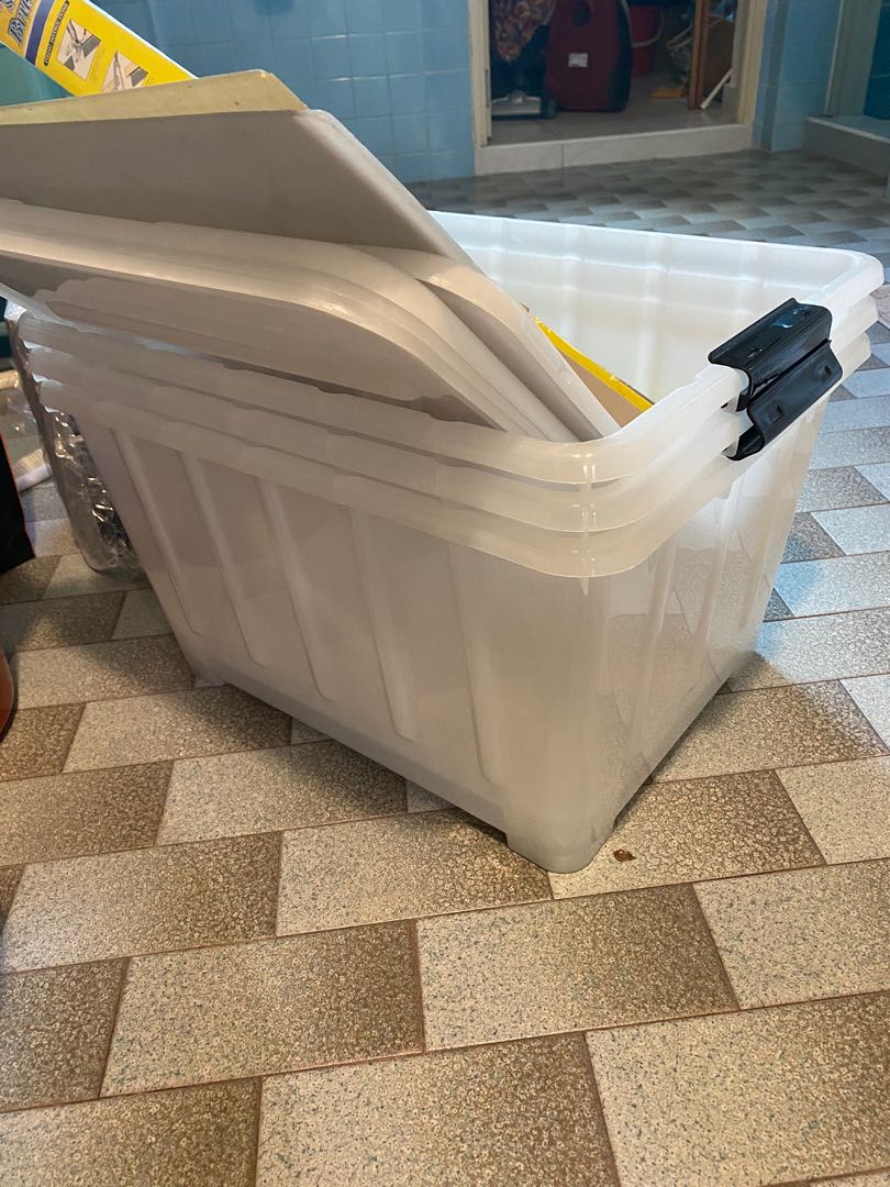 Large Plastic Boxes, Hobbies & Toys, Stationery & Craft, Other ...