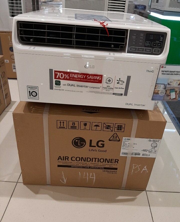 Lg Inverter Window Type Aircon, TV & Home Appliances, Air Conditioning ...