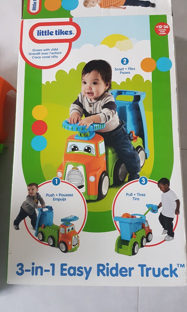 Little Tikes 3 in 1 Easy Rider Truck, Babies & Kids, Infant Playtime on ...