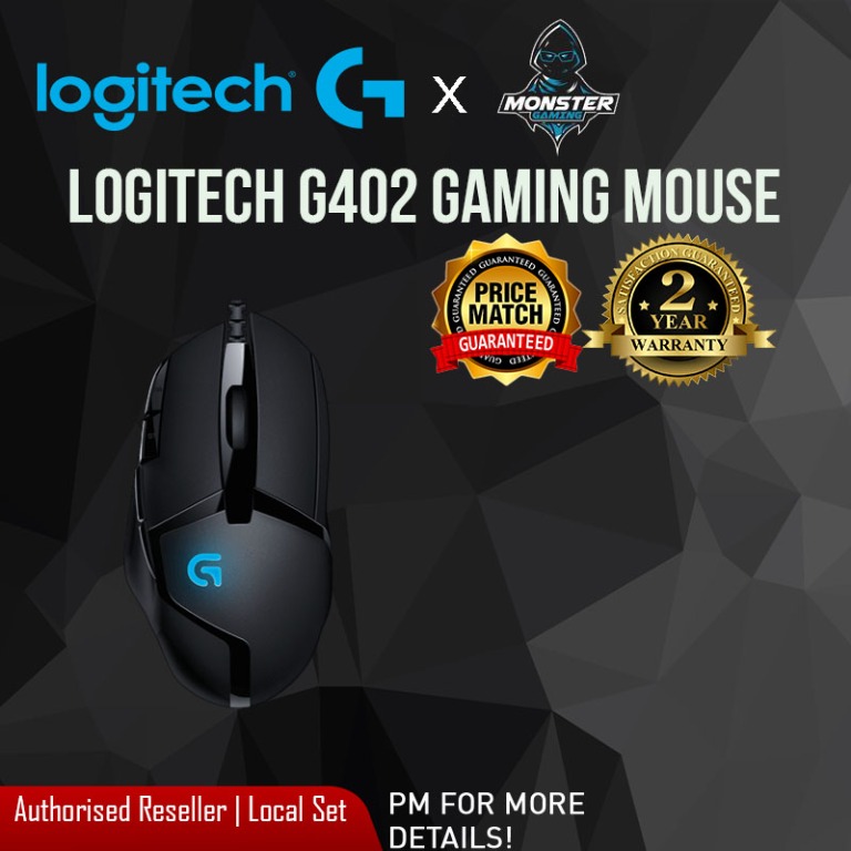 Logitech G402 Gaming Mouse, Computers & Tech, Parts & Accessories ...
