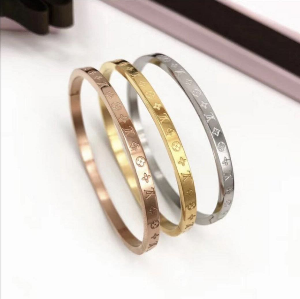 [PO] LV Bracelet Bangle, Women's Fashion, Jewelry & Organisers ...