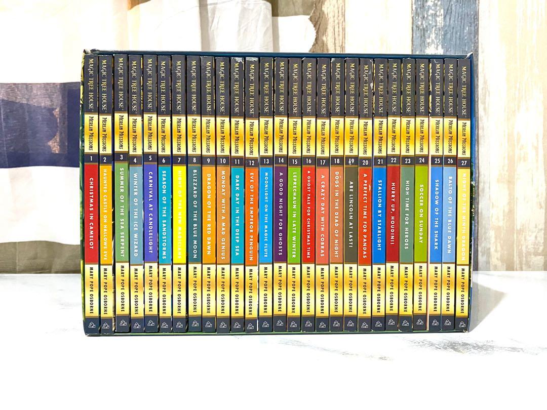 Magic Tree House Merlin Missions #1-27 Boxed Set, Hobbies & Toys, Books ...