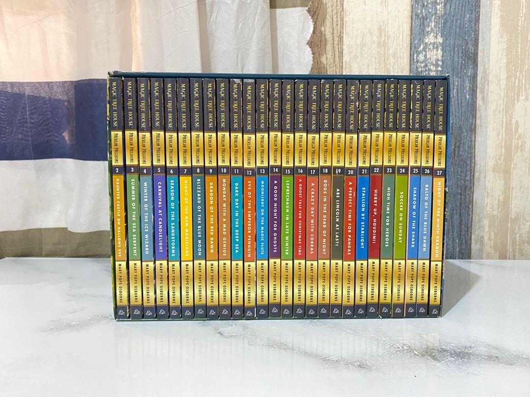 Magic Tree House Merlin Missions #1-27 Boxed Set, Hobbies & Toys, Books ...
