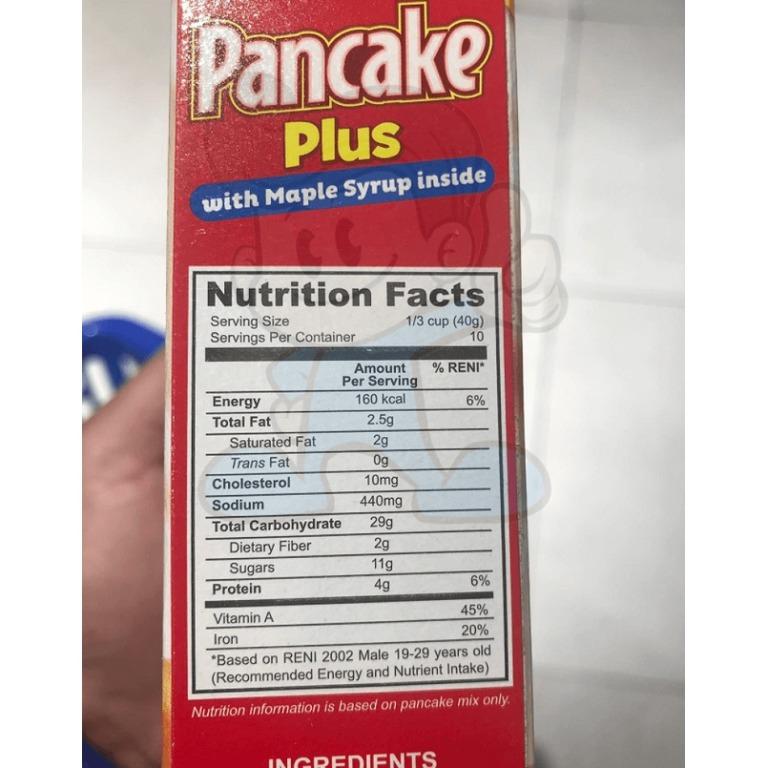 Magnolia Pancake Plus with Maple Syrup Inside (4 x 480g), Food & Drinks ...