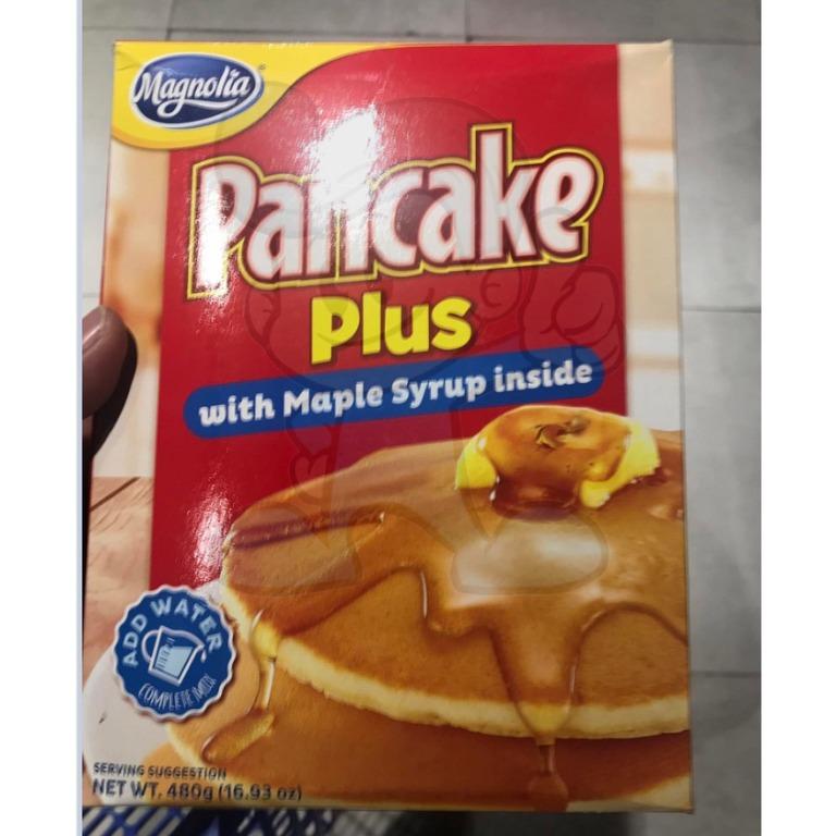 Magnolia Pancake Plus with Maple Syrup Inside (4 x 480g), Food & Drinks ...