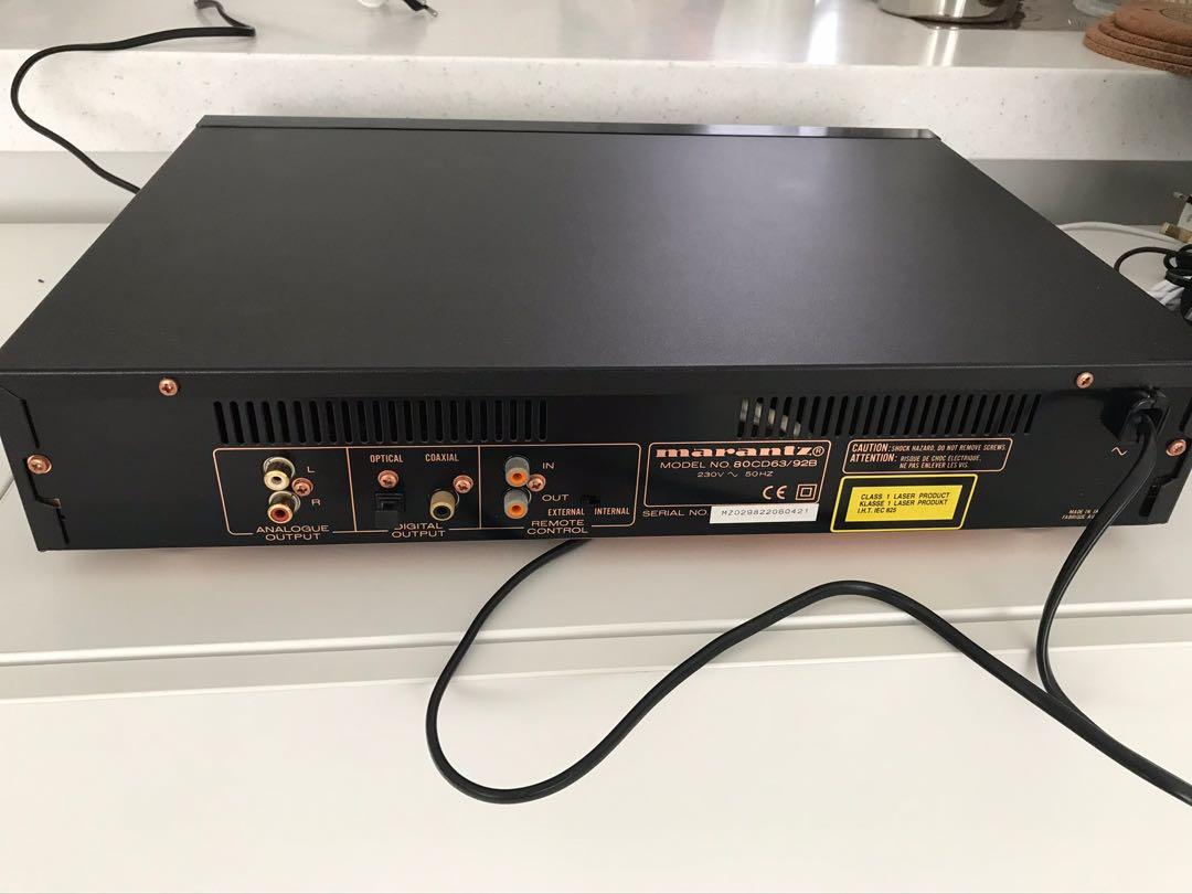 Marantz CD63 MkII KI Signature (original owner, box, remote, manuals ...