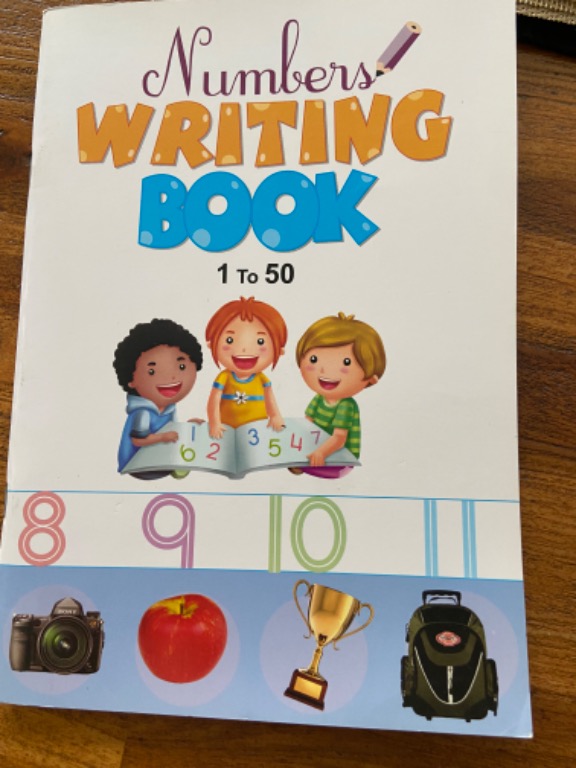 Maths - numbers writing books, Hobbies & Toys, Books & Magazines ...