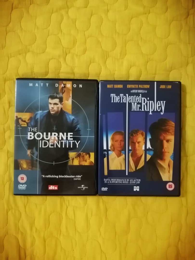 Matt Damon DVD collection, Hobbies & Toys, Music & Media, CDs & DVDs on ...