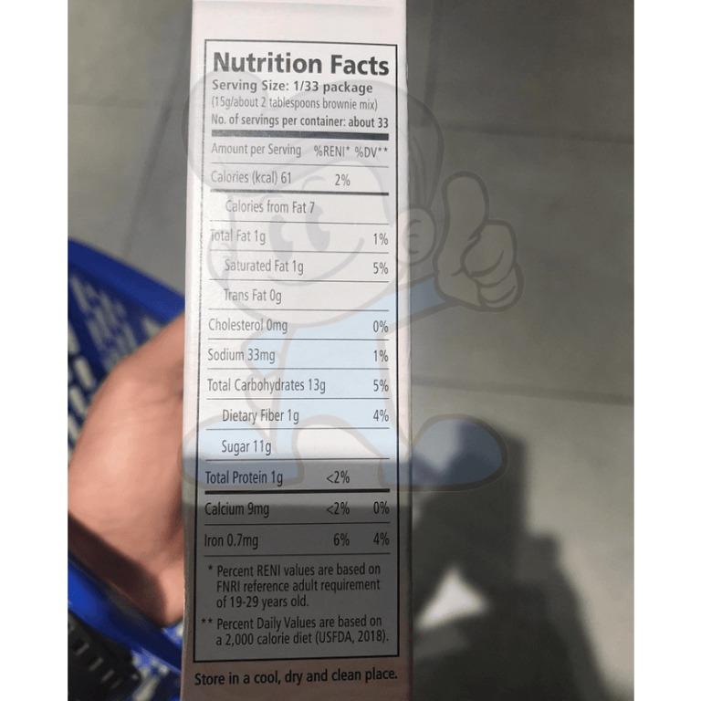 Maya Decadence Choco Fudge Brownie Mix (2 x 500g), Food & Drinks ...