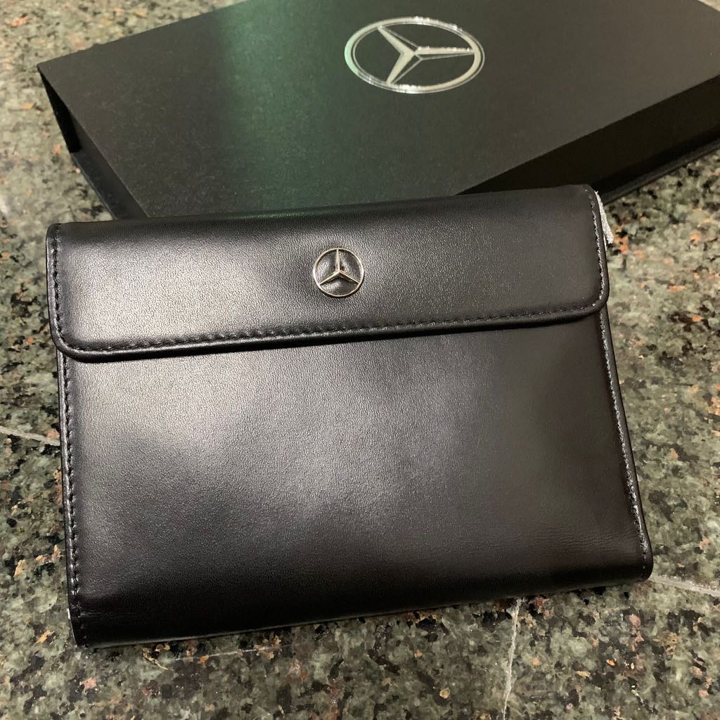 Mercedes Benz RFID Leather Travel Wallet, Men's Fashion, Bags, Belt ...