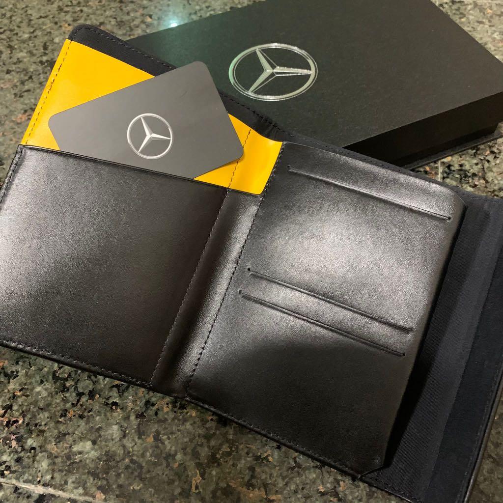 Mercedes Benz RFID Leather Travel Wallet, Men's Fashion, Bags, Belt ...
