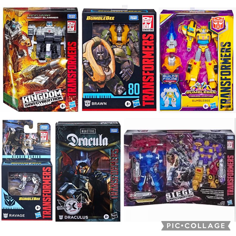 MISB Transformers Core Class Ravage/Cyberverse Bumblebee/ kingdom ...