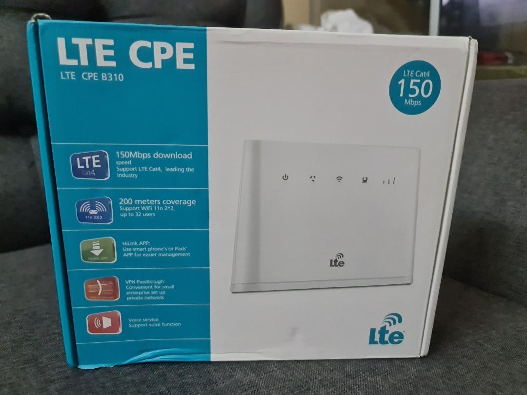 Modified Huawei Modem Router LTE CPE B310, Computers & Tech, Parts ...