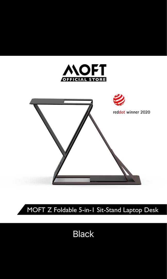 MOFT Z Foldable 5-in-1 Sit-Stand Laptop Desk (shopee retail price: 69.90), Computers & Tech ...