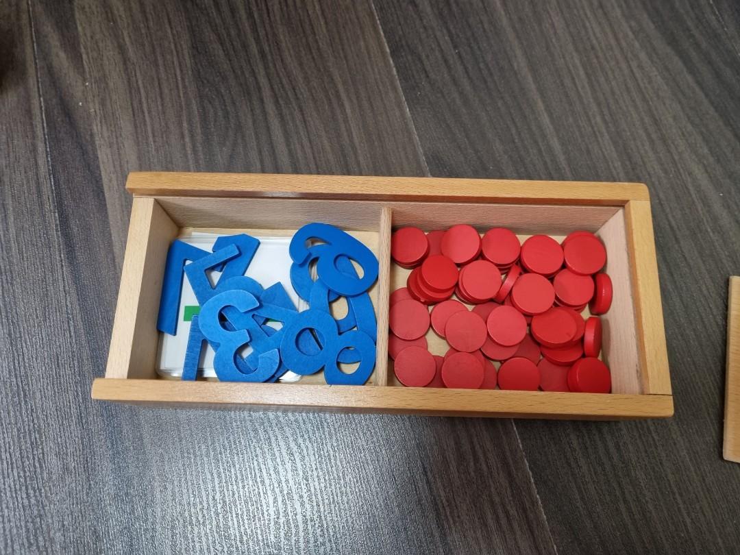 Montessori cards and counters, Hobbies & Toys, Toys & Games on Carousell